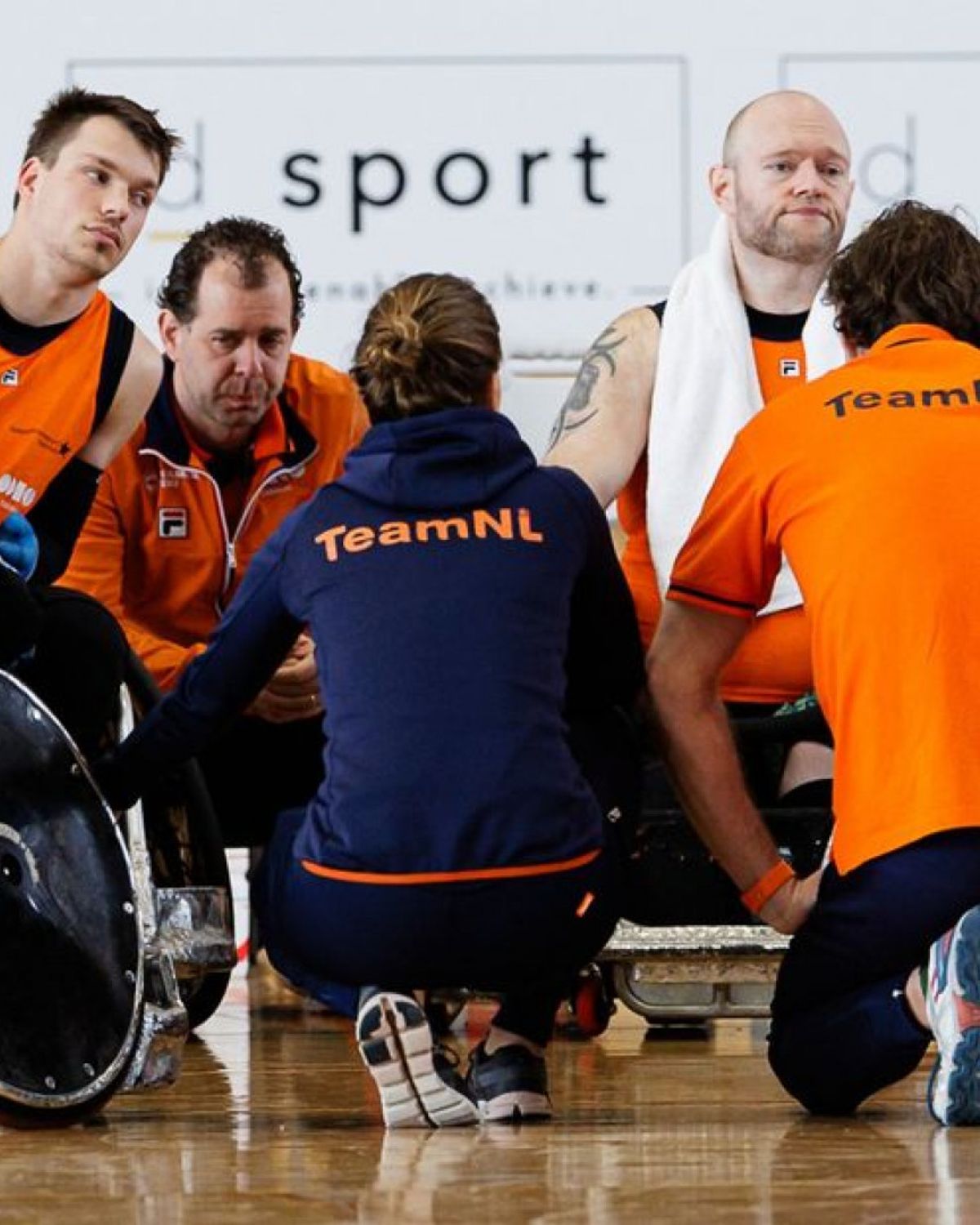 Davy strijdt op EK rolstoelrugby in Den Haag: 'Na die eerste hit was ik ...