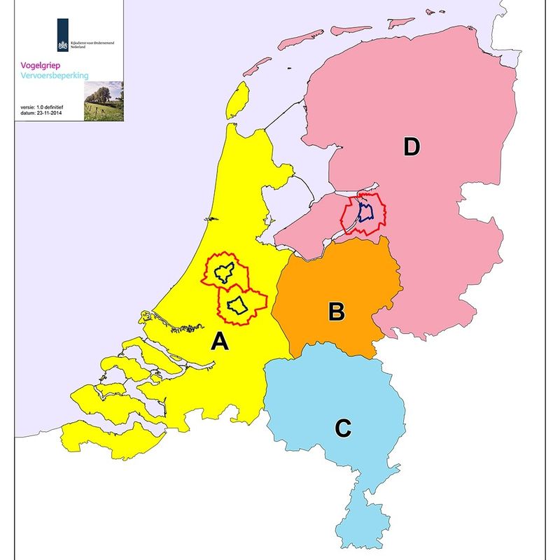 Nederland opgedeeld in vier regio's - RTV Noord