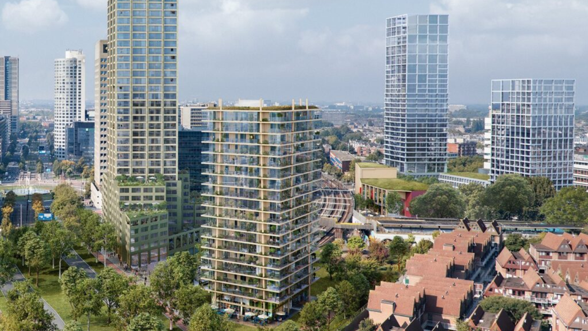 Deze woontorens geven skyline Rotterdam meer smoel: 'Veel nieuwe ...