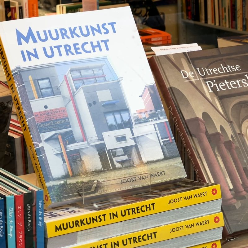 Het boek Muurkunst in Utrecht is een succes: 'Ik kijk met andere ogen ...