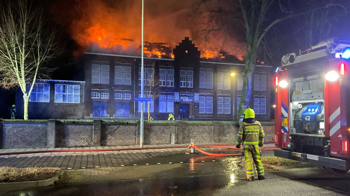 Brand poppodium Oefenbunker is buiten ontstaan, maar oorzaak wordt nog onderzocht - L1 Nieuws