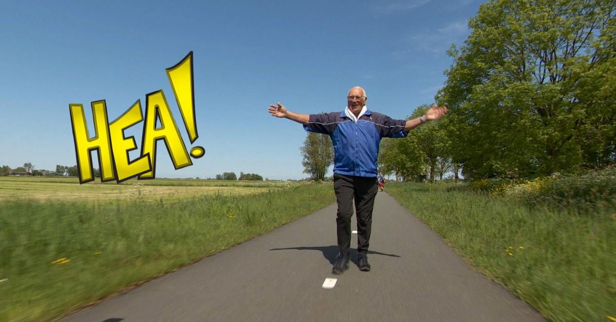 HEA! Jolly Dooper loopt 50ste Elfstedentocht - Omrop Fryslân