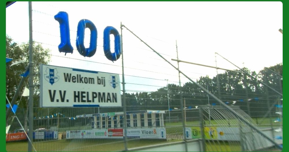 VV Helpman viert haar 100-jarig bestaan - RTV Noord