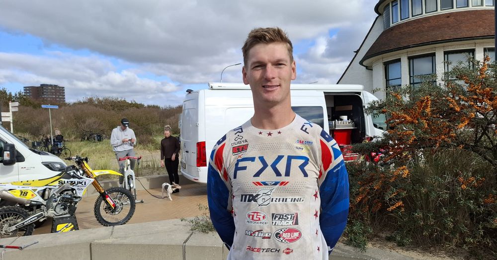 Amerikaan Derek (26) gaat ze thuis vertellen over Strandcross in ...