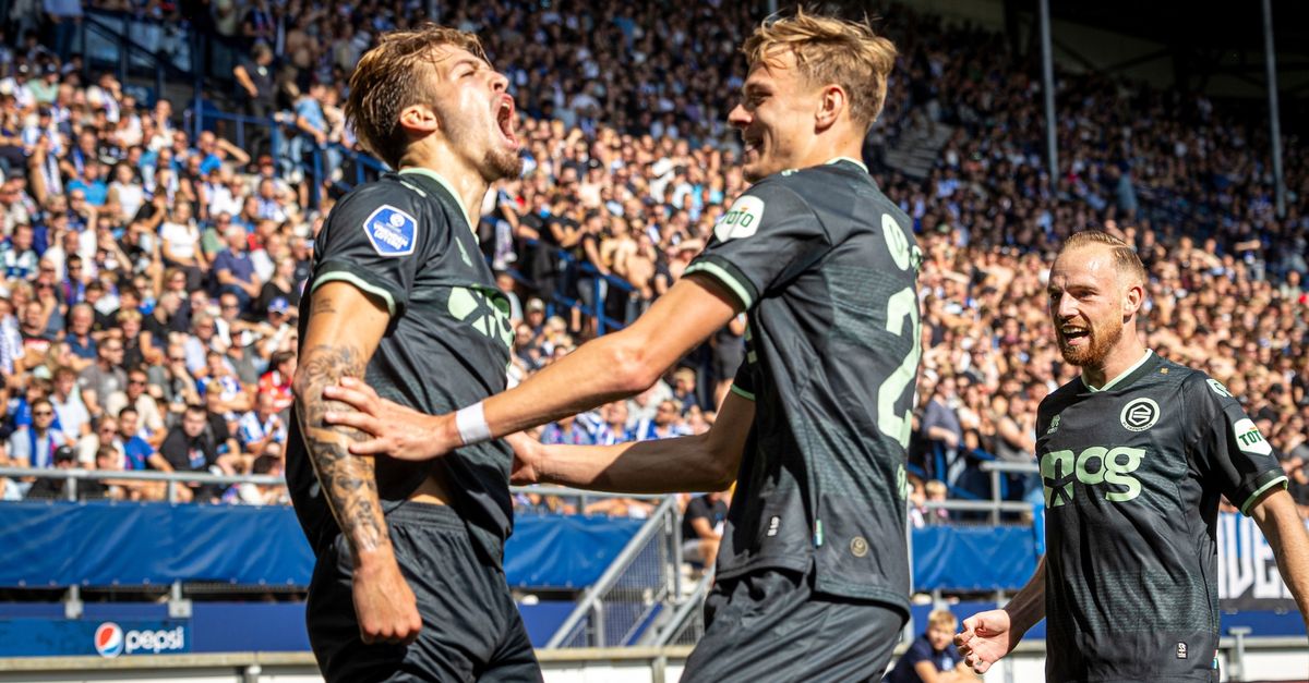 Warming-up: FC Groningen - Go Ahead Eagles - RTV Noord