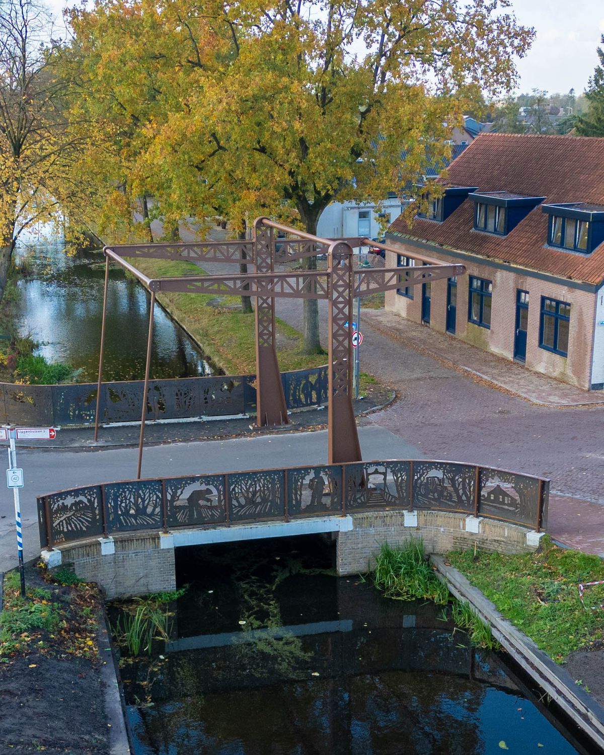 Fernijing fan sintrum Jobbegea is klear: "De moaiste net-funksjonearjende brêge fan de gemeente ...