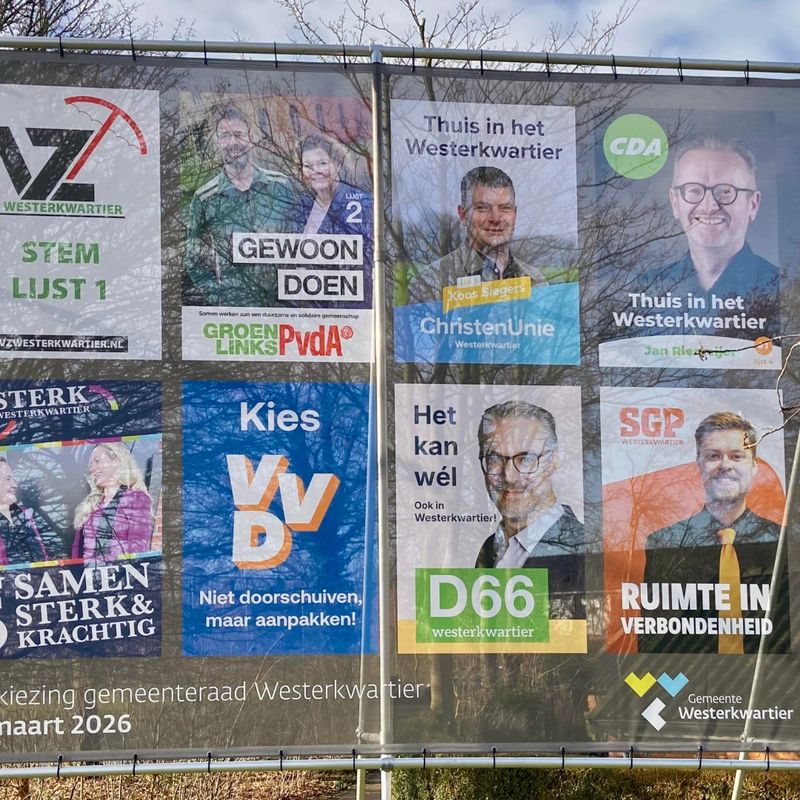 Gemeenteraadsverkiezingen in Westerkwartier: op welke partijen kan ik ...