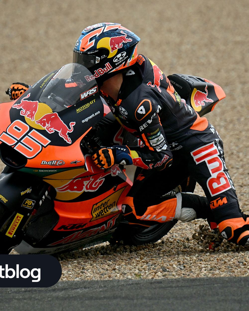 Motorcoureur Veijer crasht in Frankrijk - Oost