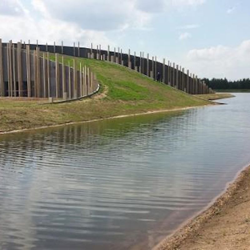 Vitens opent nieuw opvallend drinkwaterstation Vechterweerd bij Dalfsen ...