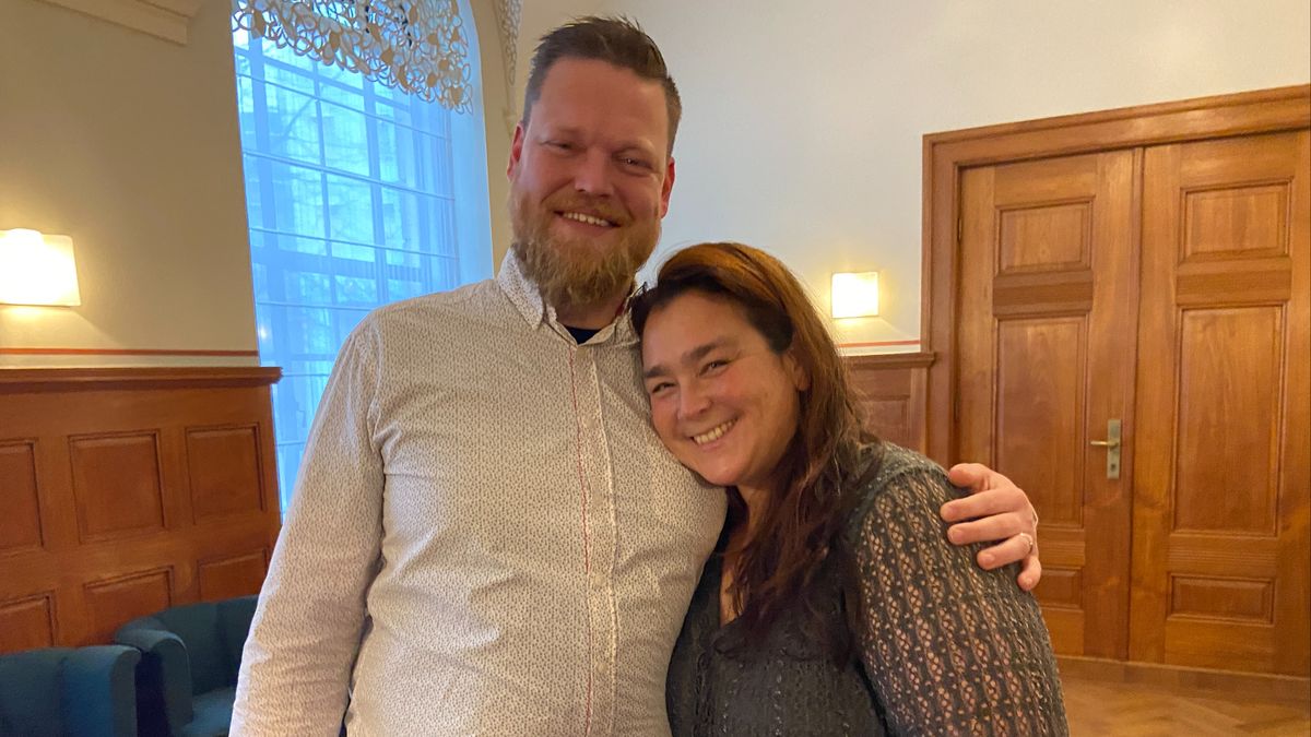 Sam en Sybren hebben het eerste Rotterdamse huwelijk van 2024 op hun ...