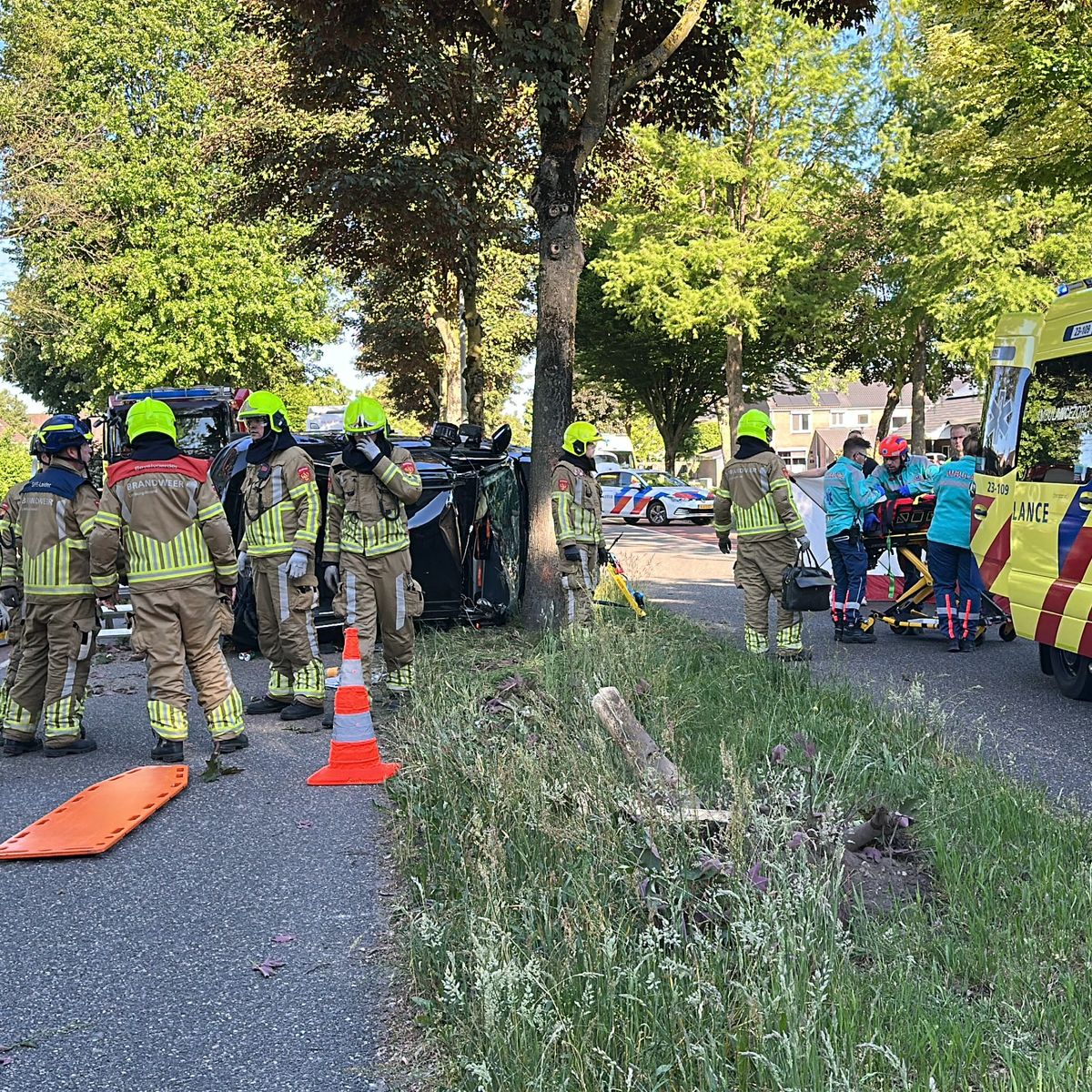 Automobilist ernstig gewond bij ongeval Panningen - L1 Nieuws