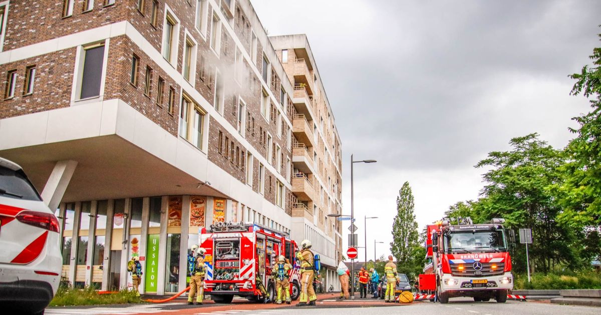 Brand in kamer van Leger des Heils: gebouw in Amersfoort ontruimd - RTV ...