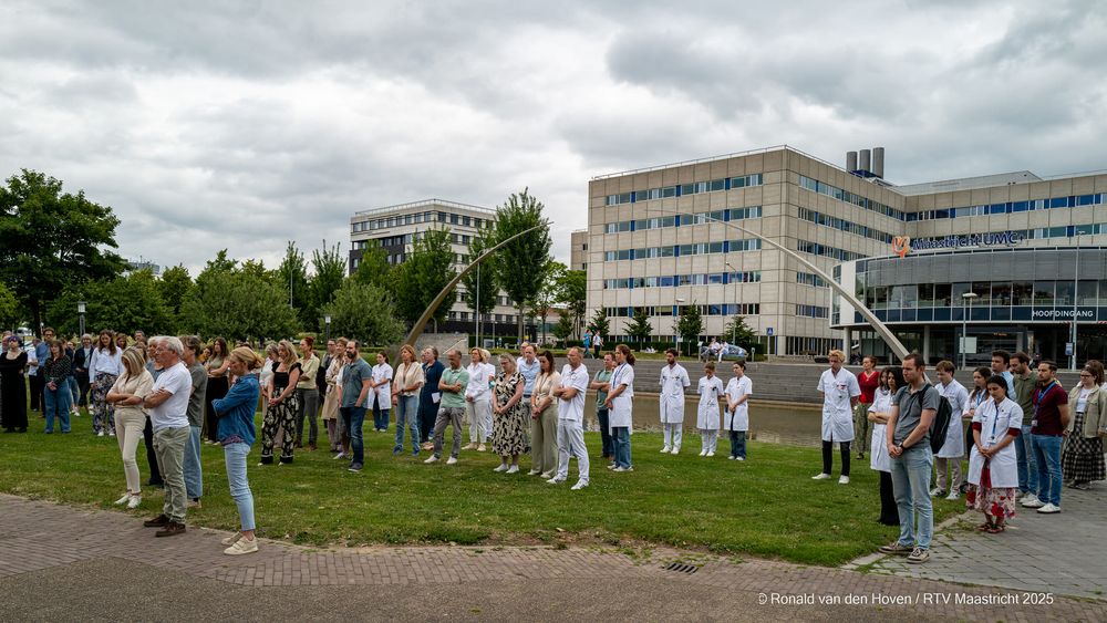 Maastricht UMC twee minuten stil voor collega's in conflictgebieden ...