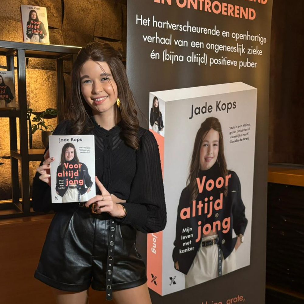 Ongeneeslijke Jade wordt 18 en presenteert eigen boek: 'Misschien de ...