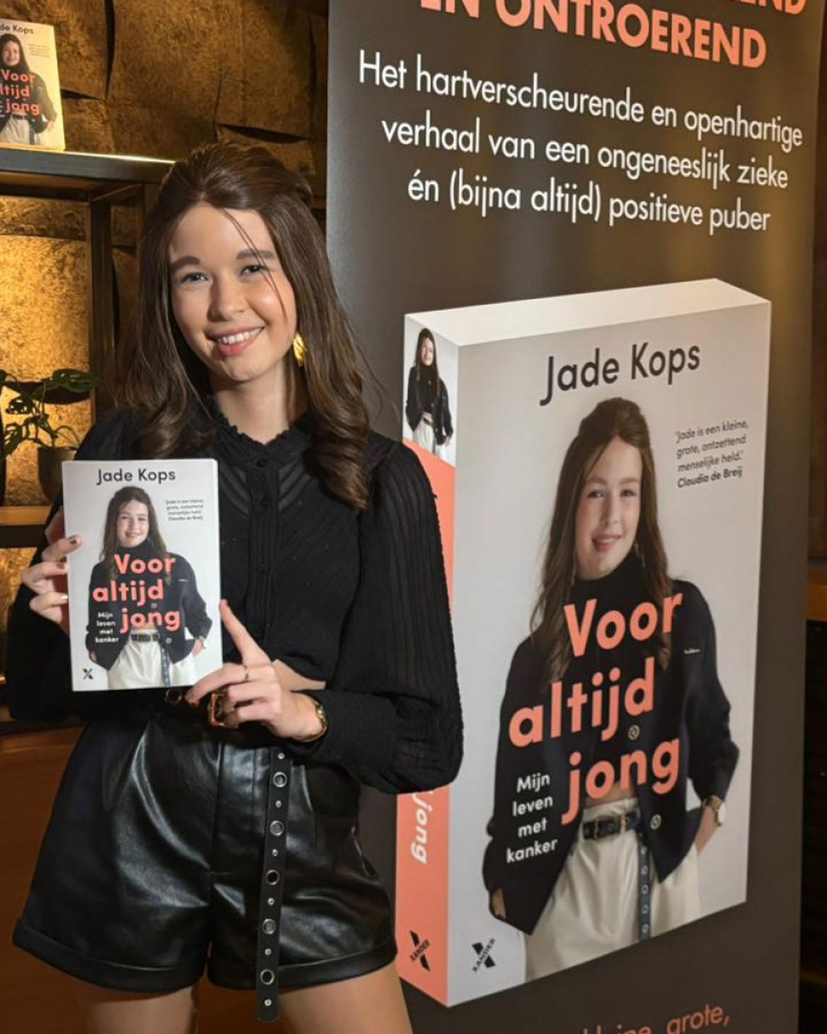 Ongeneeslijke Jade wordt 18 en presenteert eigen boek: 'Misschien de ...