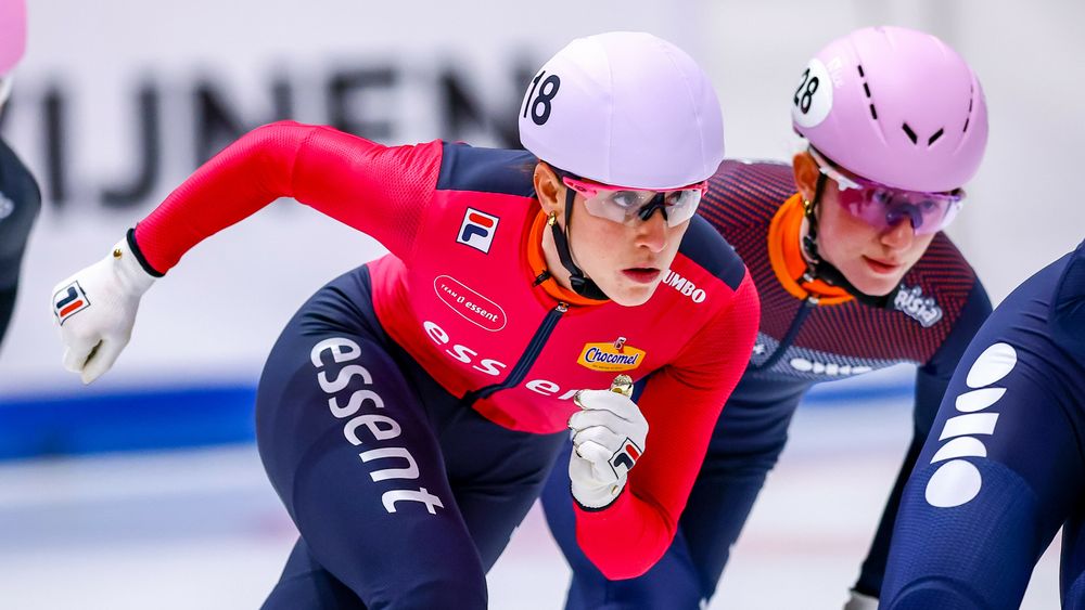 Brûns foar Suzanne Schulting by rentree op NK shorttrack - Omrop Fryslân