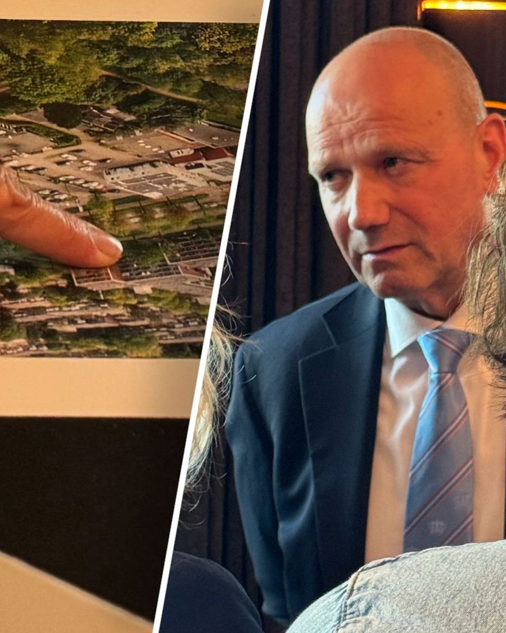 Boze buurtbewoners blijven strijden tegen asielopvang De Maten - Omroep ...