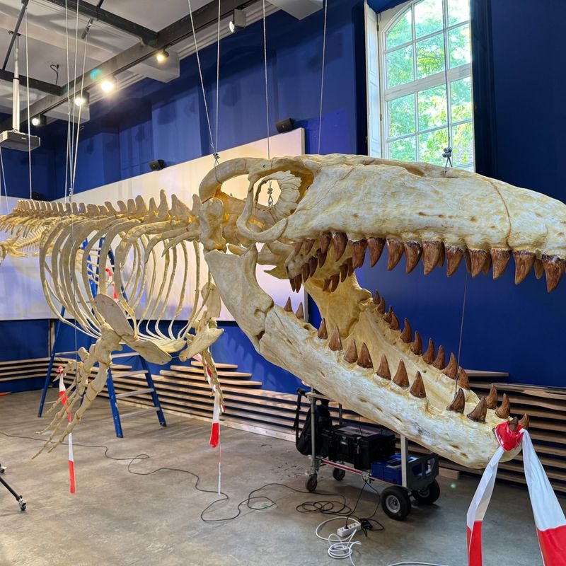 Ontmoet mosasaurus Bèr op ware grootte in Maastricht - L1 Nieuws