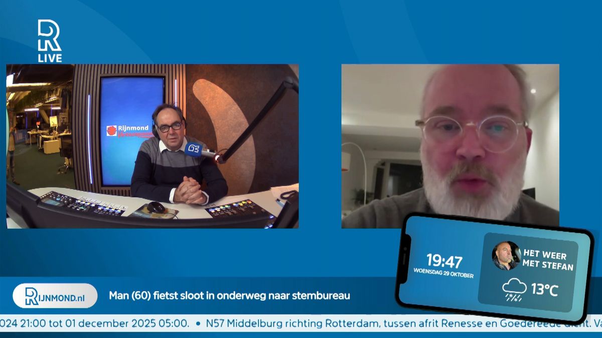 Gesprek met John Bijl in het eerste uur van de Rijnmond ...