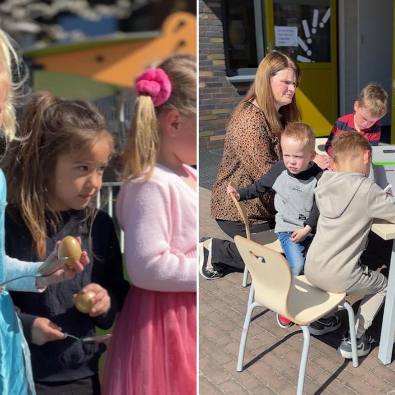 Bij buiten les komt alles beter binnen: 'Ze zijn niet gemaakt om heel ...