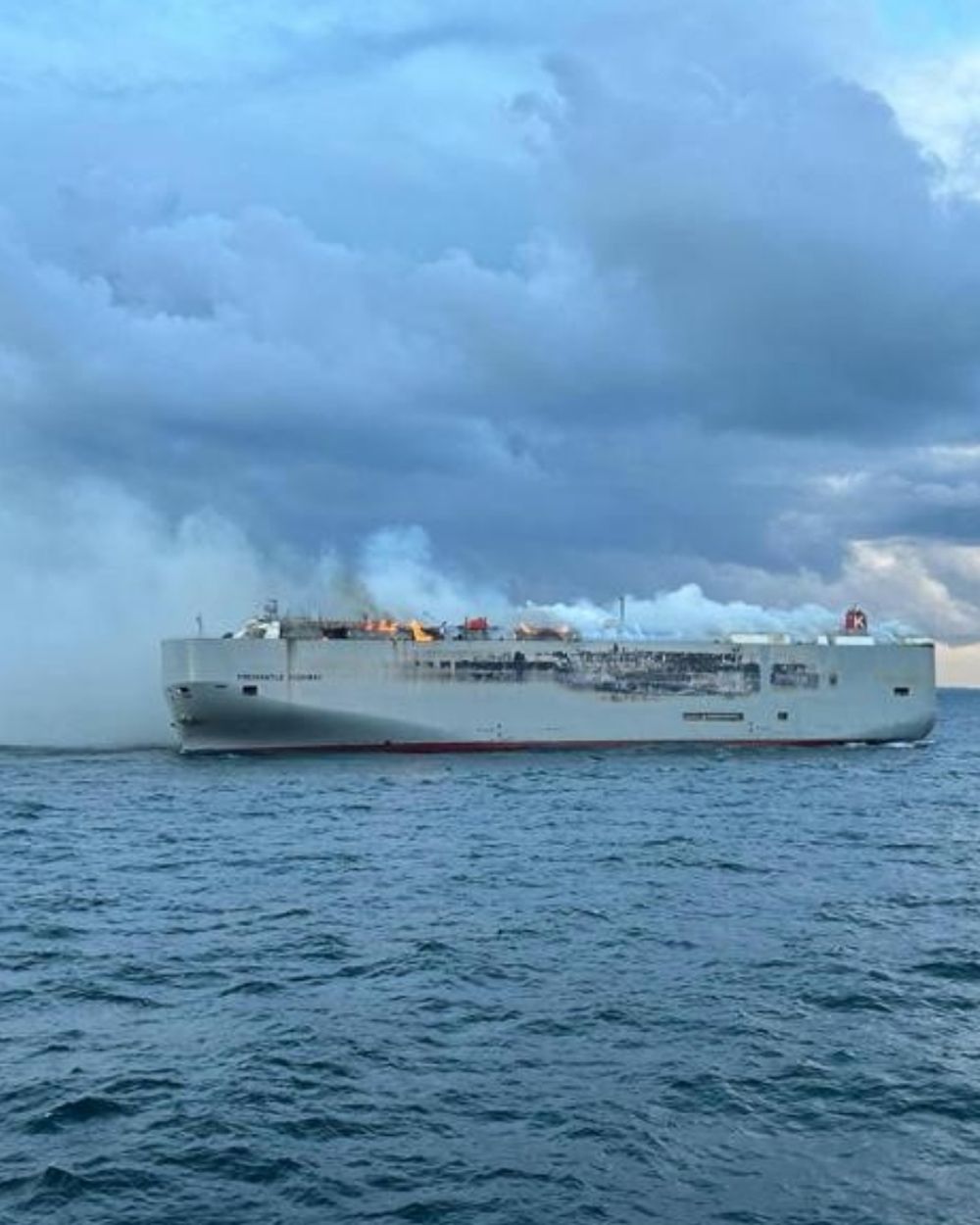 'We proberen schip gecontroleerd uit te laten branden en het niet te ...
