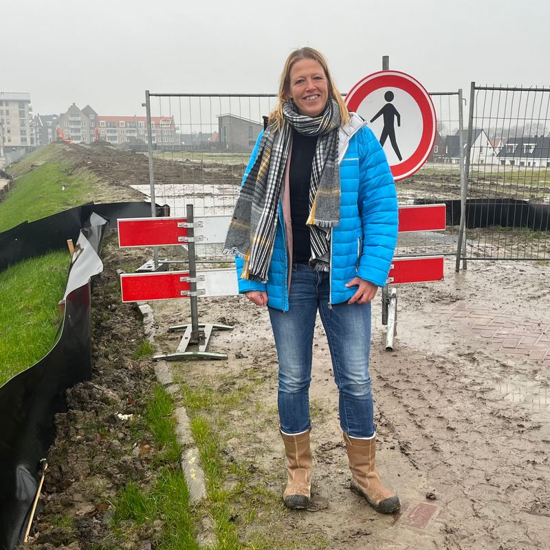 Ondanks vertraging door rugstreeppad nu toch ophoging van de dijk in ...