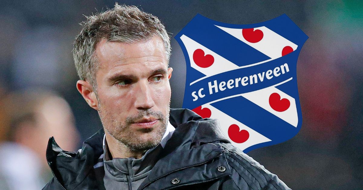 Het is officieel: Robin van Persie nieuwe trainer bij Heerenveen ...