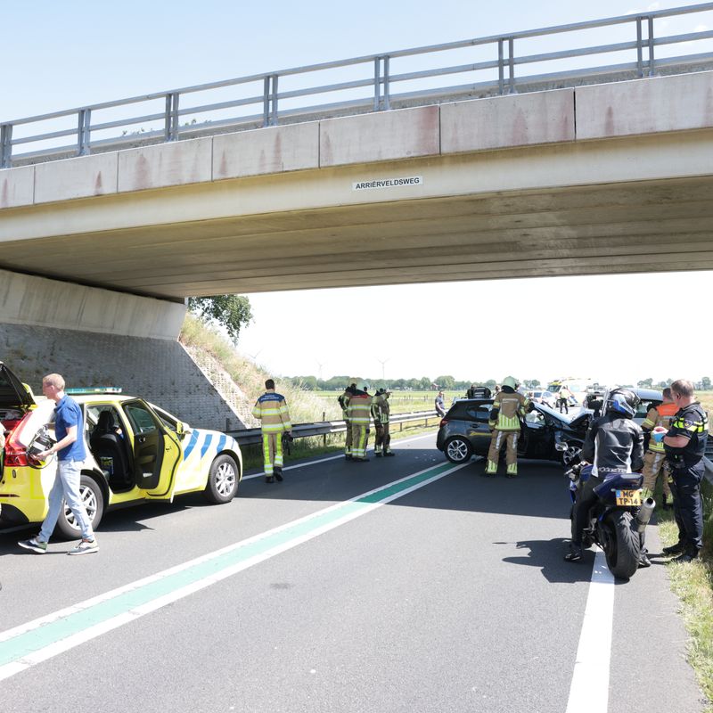 Vier gewonden bij ernstig ongeval op N36, weg afgesloten voor alle ...