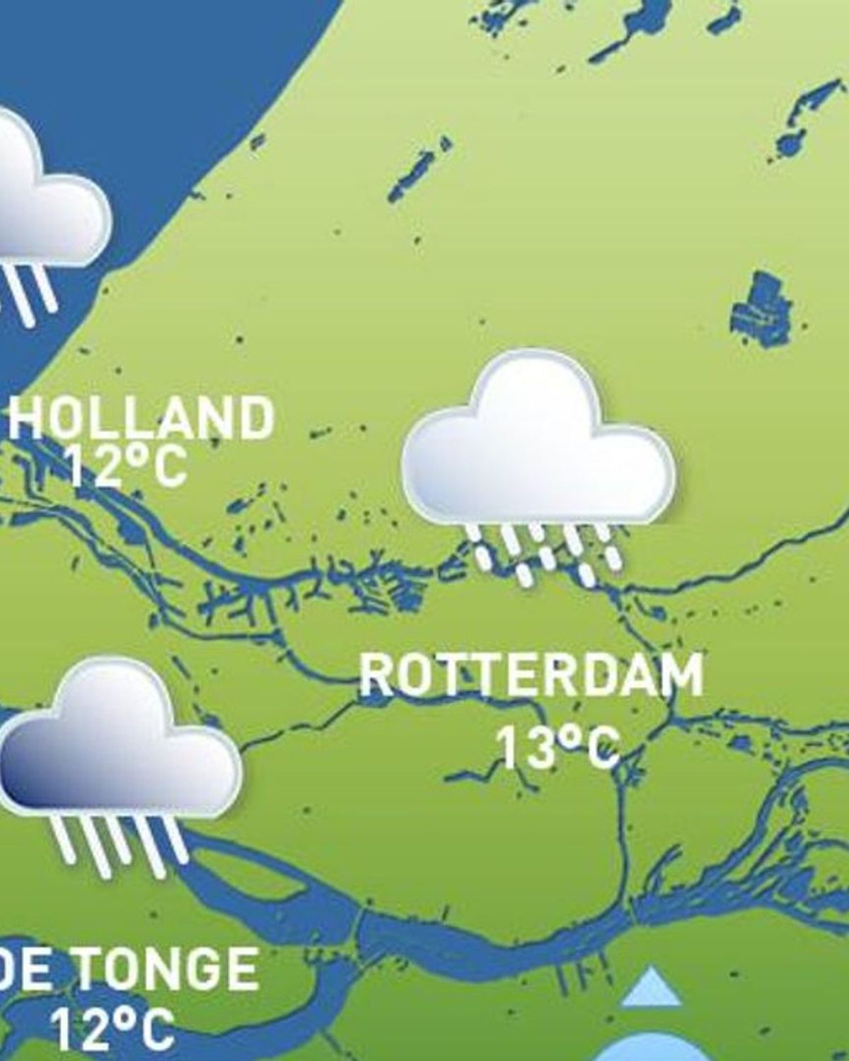 Het weer van vandaag: vanavond (zeer) zware windstoten - Rijnmond