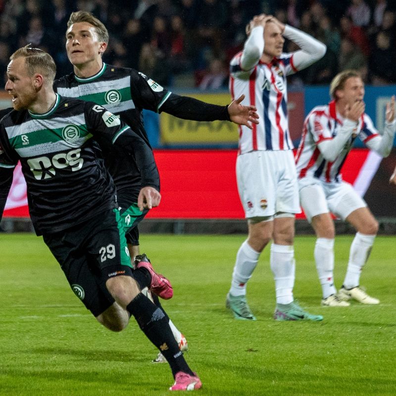 FC Groningen speelt gelijk tegen Willem II, promotie nog steeds binnen handbereik - RTV Noord