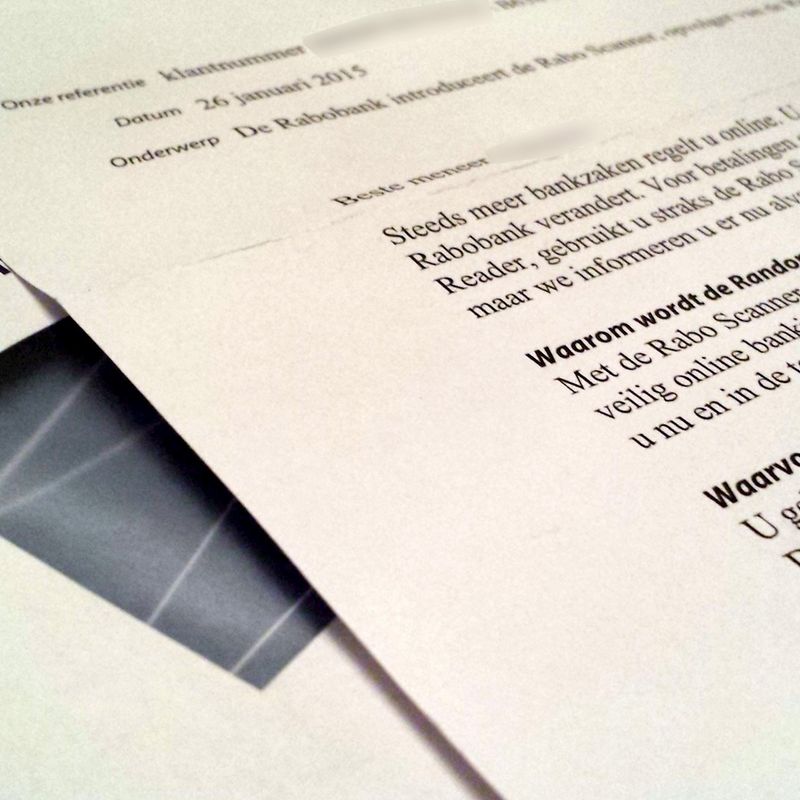 Nieuwe Rabo Scanner Rabobank misbruikt voor oplichting inwoonster van ...