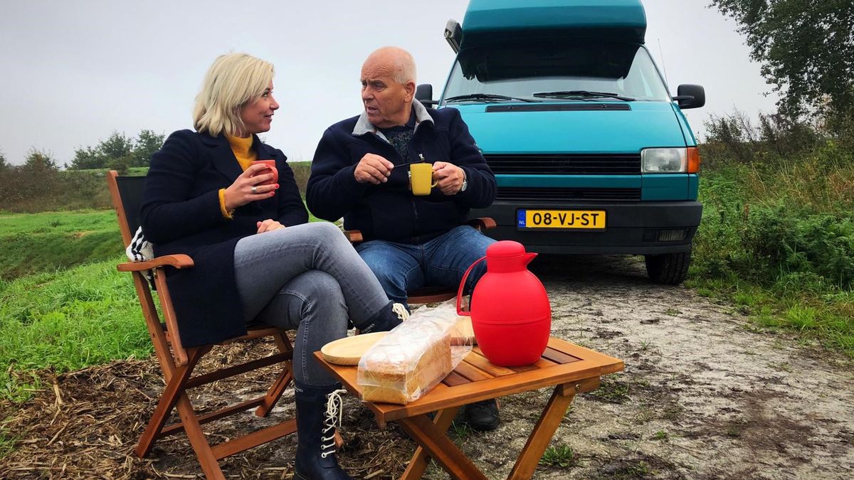 Trotse vader Evert ten Napel maakt programma in Drenthe met dochter ...
