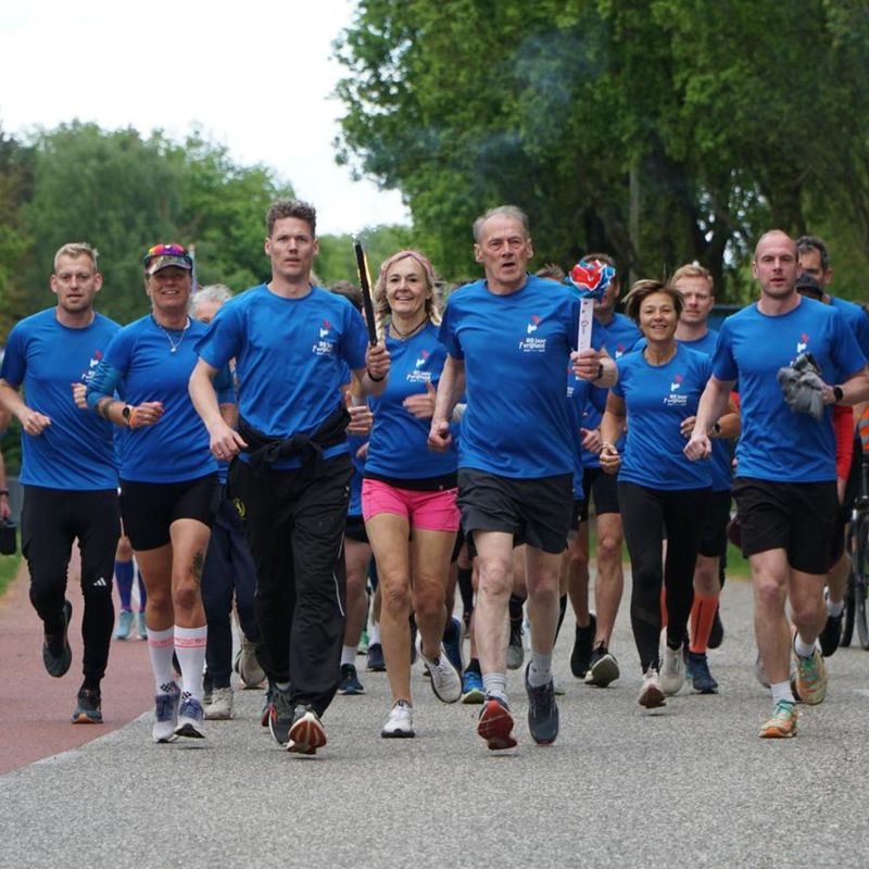 Luc uit Hattem rende mee met Liberation Route - Omroep Gelderland