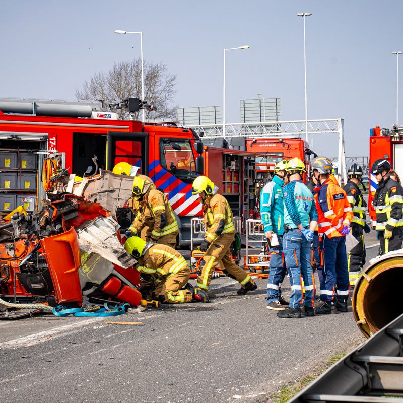 'Waarom hij?', actie voor omgekomen trucker na ongeluk op A4 - Omroep West