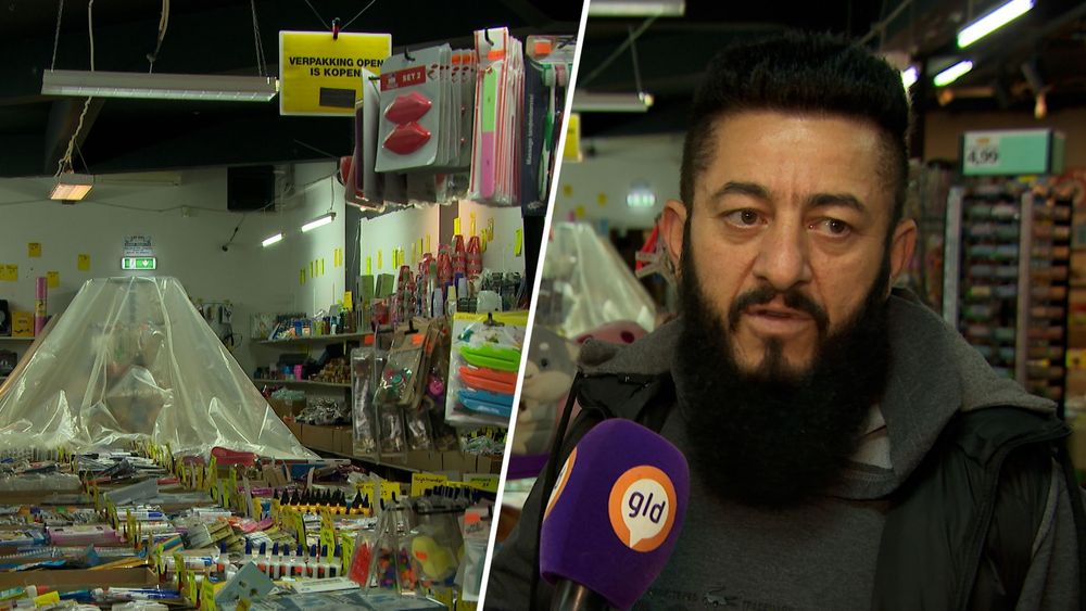 Winkel wéér drijfnat door waterballet bij buren: 'Ben niet boos, wel ...