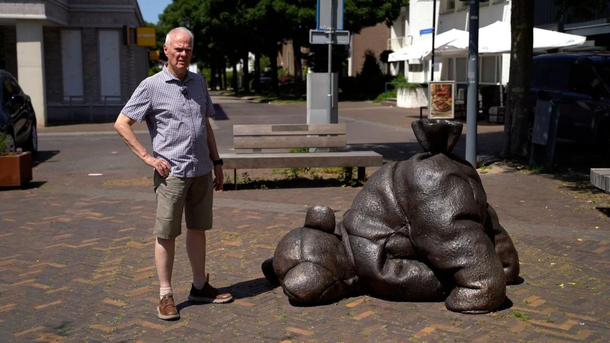 Buurtnetwerk Bunde bekommert zich om kunstwerk Bèrke: 'Dit is voor ons ...
