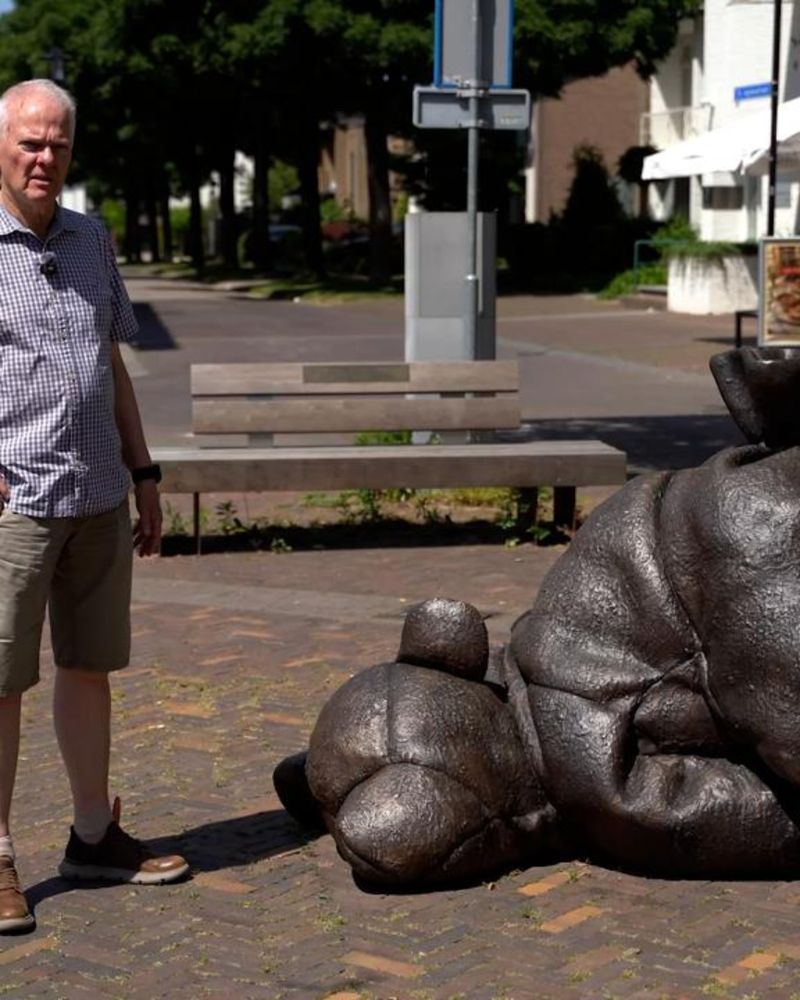 Buurtnetwerk Bunde bekommert zich om kunstwerk Bèrke: 'Dit is voor ons ...