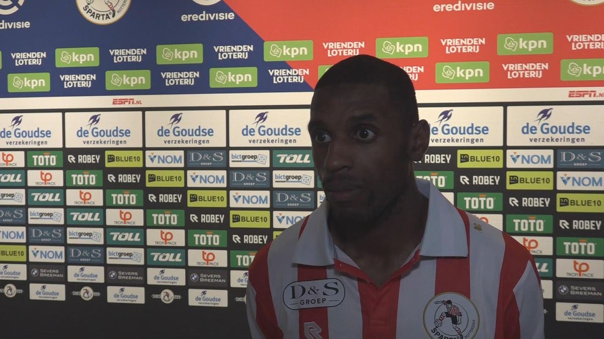 Saïd Bakari na Sparta-PSV (0-4): 'We moeten volle bak om nu punten te ...