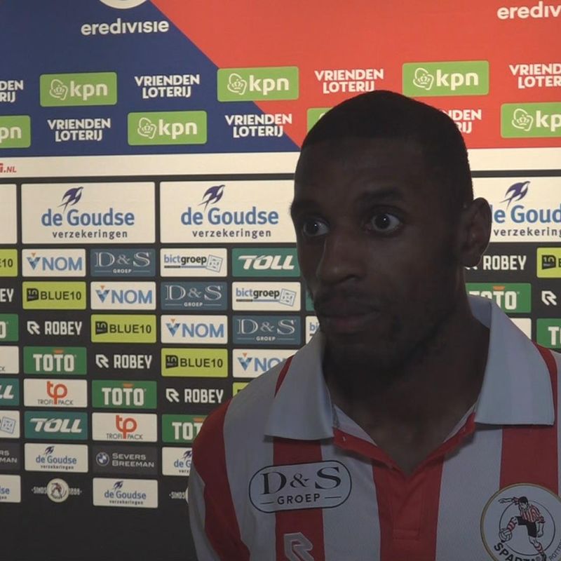 Saïd Bakari na Sparta-PSV (0-4): 'We moeten volle bak om nu punten te ...