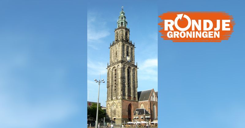 Rondje Groningen: Martinitoren tussen buikhaar - RTV Noord