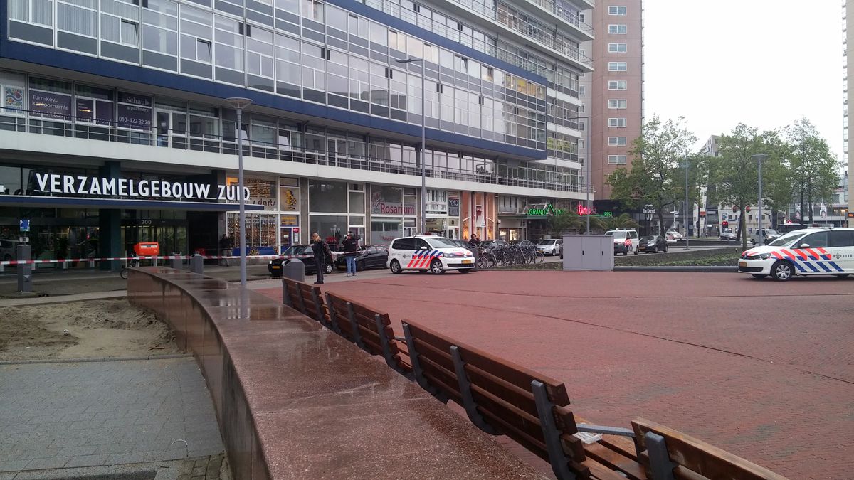Vrouw gewond bij schietpartij Zuidplein - Rijnmond