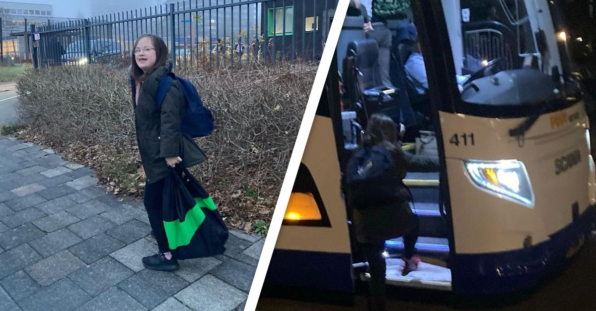 Emma met Down was uren vermist door falend leerlingenvervoer: 'Mama, ik ...