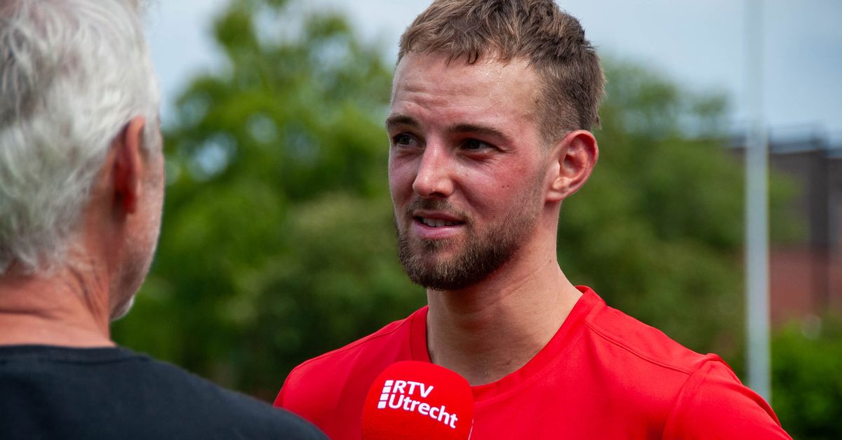 David Min, de nieuwe spits van FC Utrecht: 'De stad, de supporters, dat ...