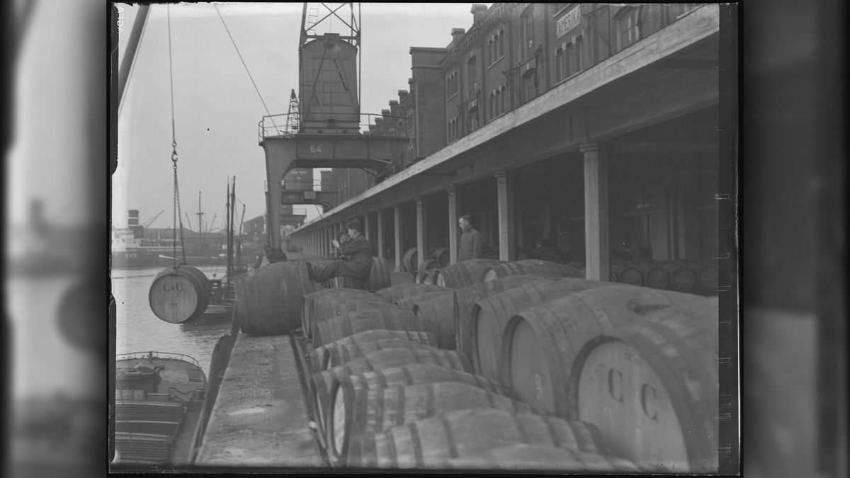 Rotterdam toen en nu: Entrepothaven - Rijnmond