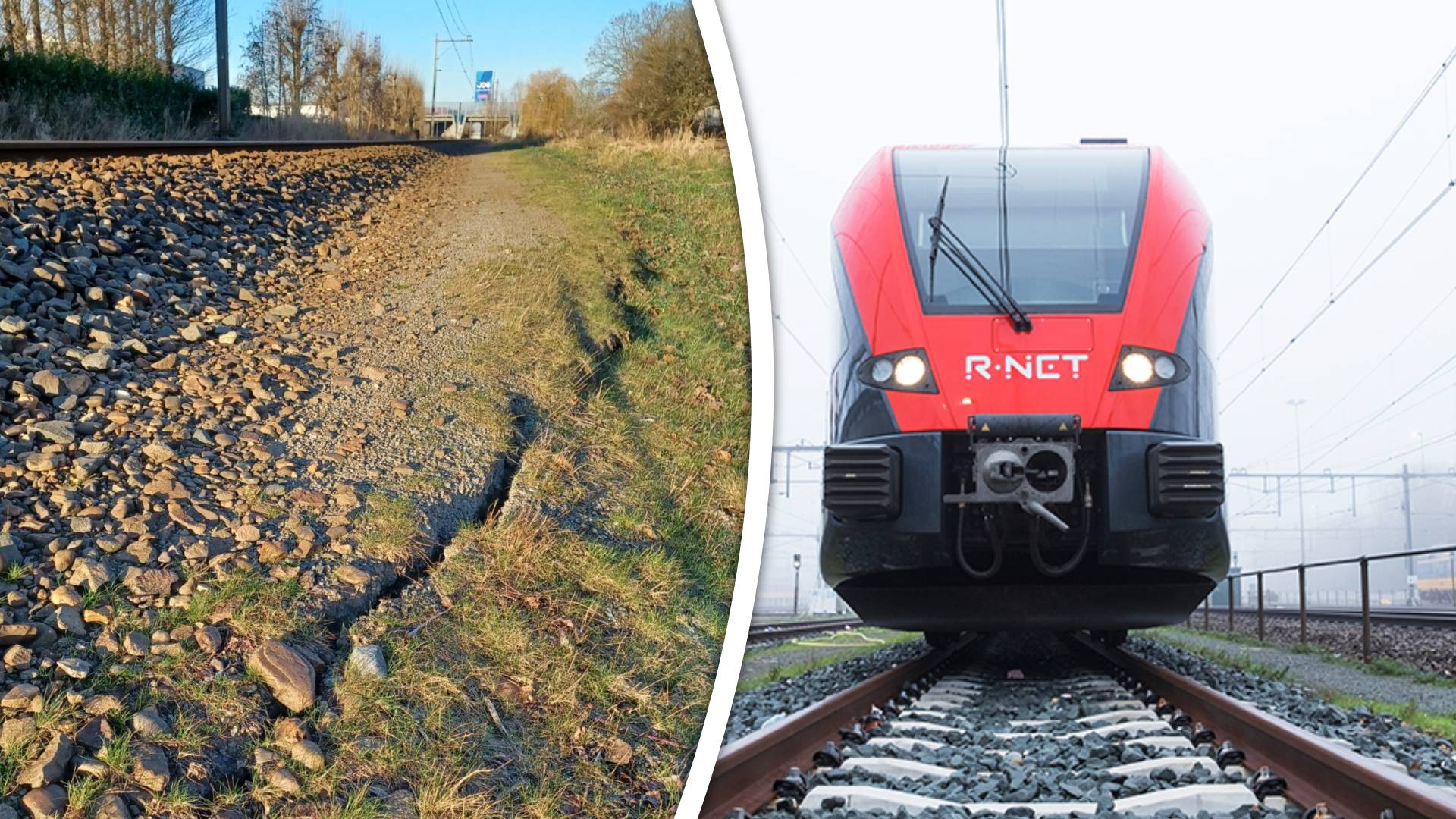 Mysterieuze scheur in spoordijk Gorinchem, reizigers langer onderweg ...