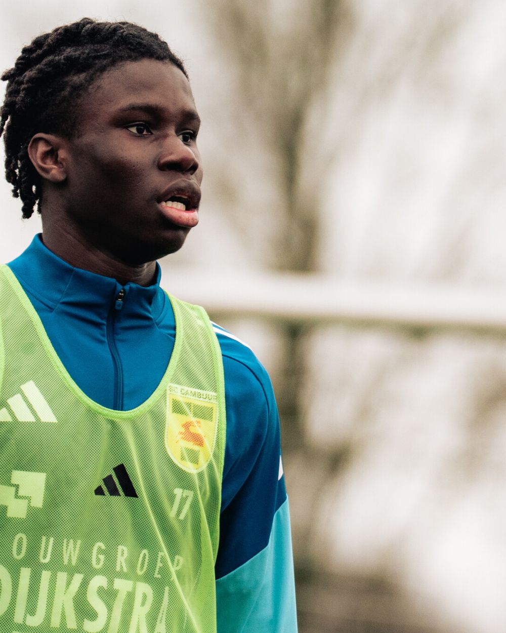 Ethan Apkakou hopet wichtich te wurden foar SC Cambuur: "De klup skat ...