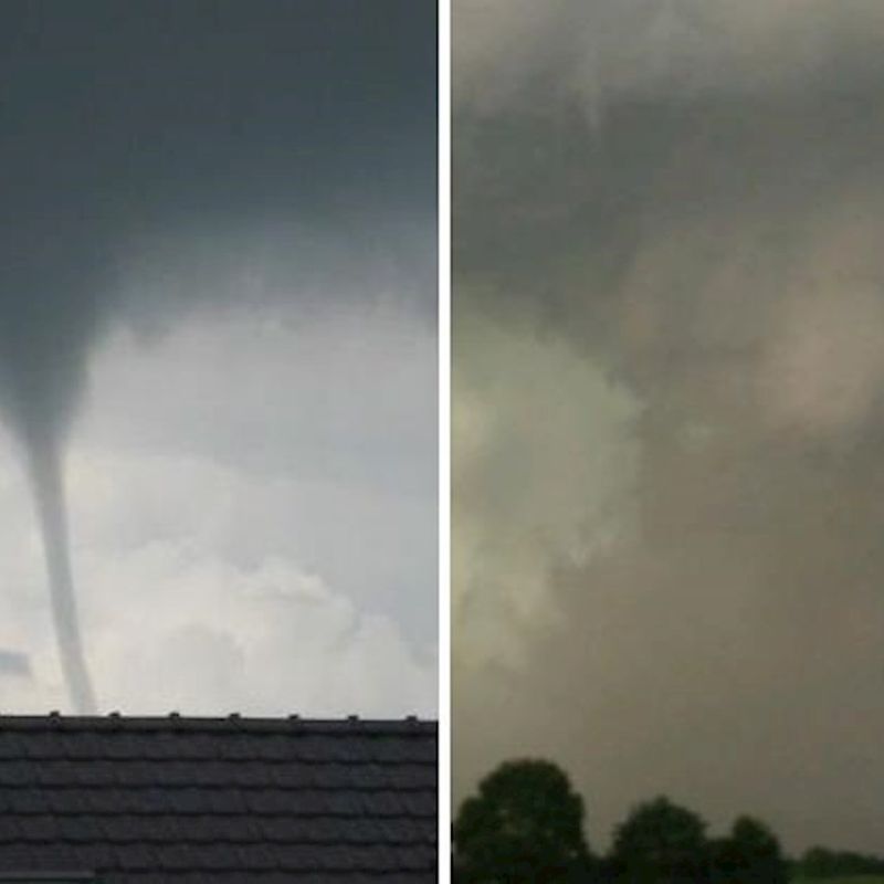 Was het nou een windhoos of een valwind gisteravond in Dedemsvaart? - Oost