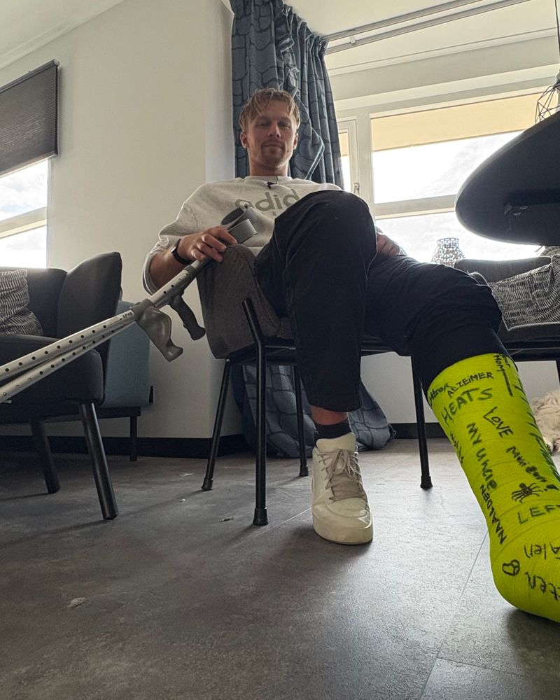 Nick Smidt begint aan lange revalidatie: 'Ga juist meer trainen' - RTV ...