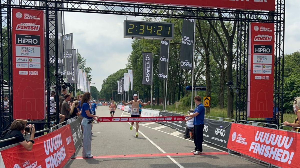 Belg wint HiPRO Utrecht Marathon - RTV Utrecht