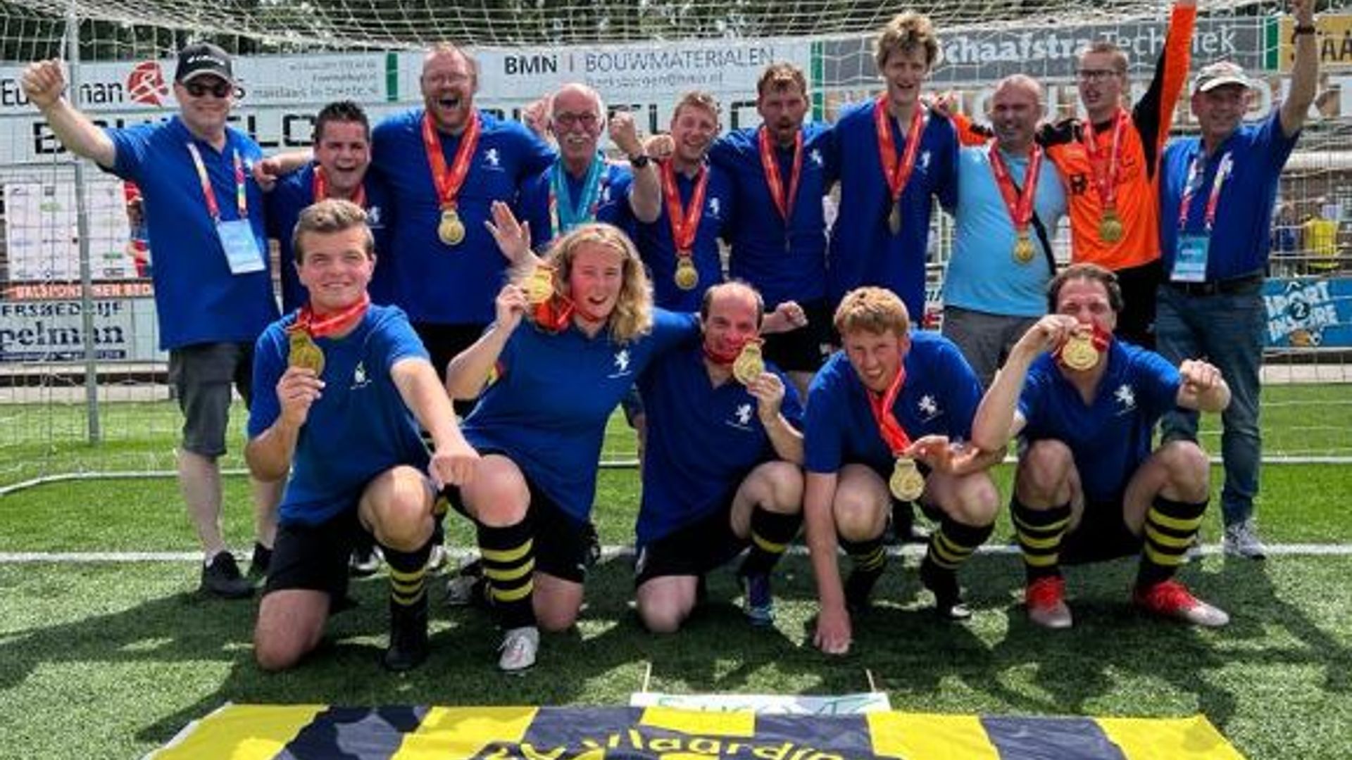 Bij deze club wordt al 30 jaar G-voetbal gespeeld: ‘Ze hebben plezier ...